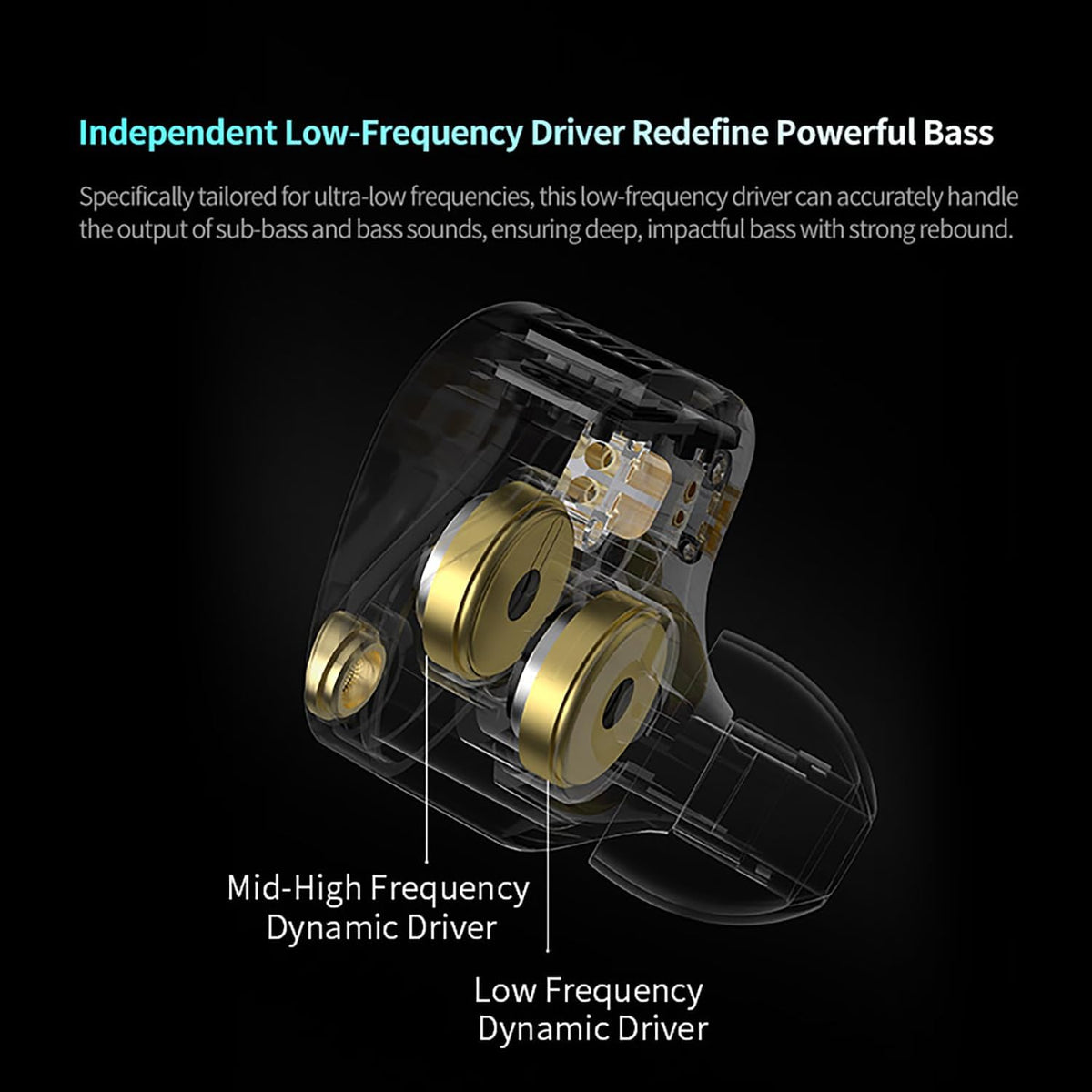 KZ Castor Pro Tunable in Ear Monitor, HiFi Improved Bass in Ear Headph ...