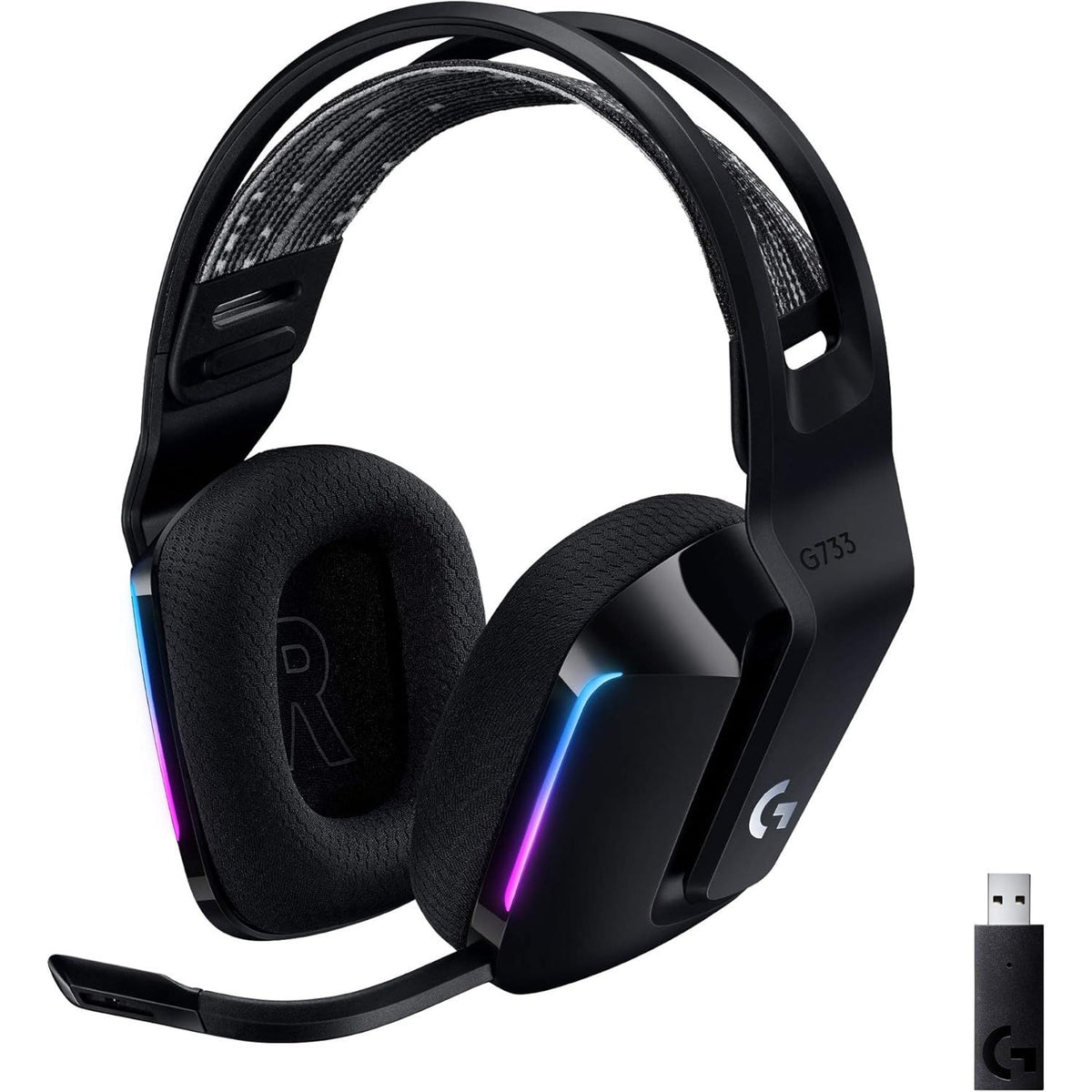 Logitech G733 Lightspeed Wireless Gaming Headset – The Revive Tech