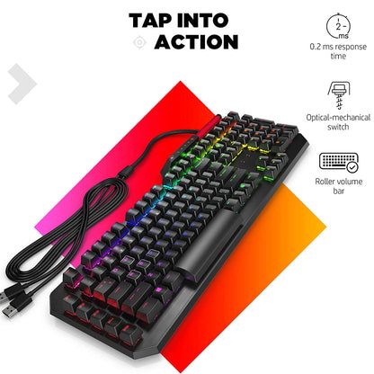 HP Omen Sequencer Optical-Mechanical Gaming Keyboard – The Revive Tech