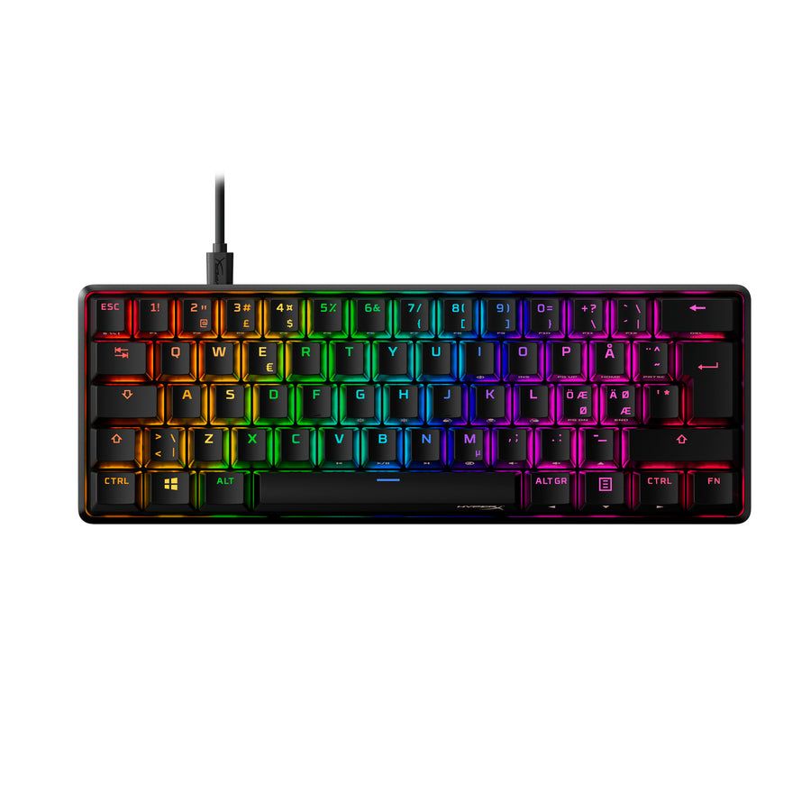 HyperX Alloy Origins 60 Mechanical Gaming Keyboard 60% Compact Size Aq ...